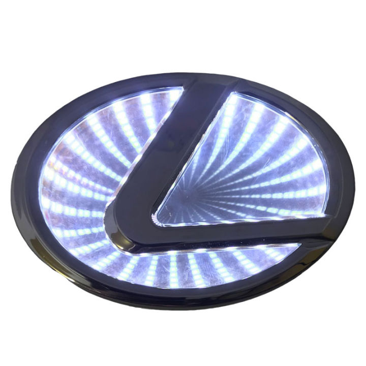 5D Car Logo Light Is Suitable for T-O-Y-O-T-A Lexus Luminous Logo Lexus ...
