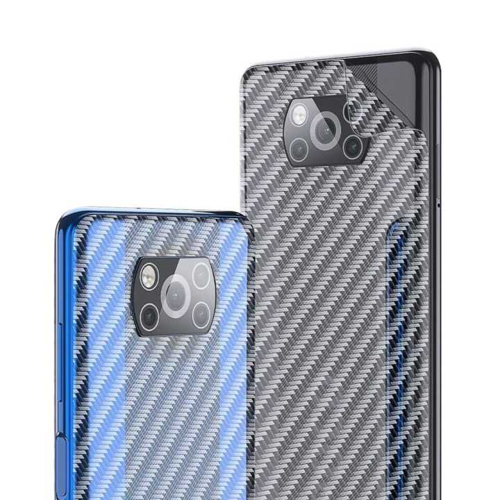 Poco X3 carbon fiber transparent sticker | Daraz.lk