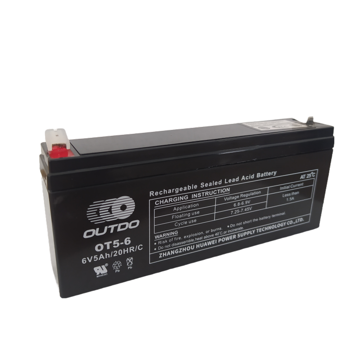 6V 5Ah 20Hr Type H Rechargeable Battery With 6 Month Warranty Used_In EMERGENCY LIGHT,SCALES ...