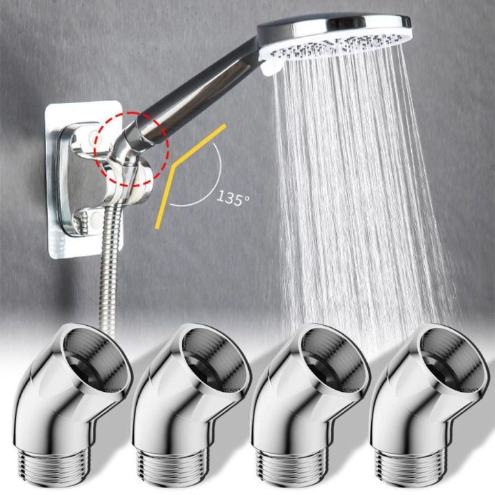 Practical 135 Degree Showerhead Angle Adjuster Port Handheld Shower ...