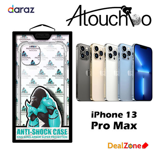 ATOUCHBO Anti Burst Case for iPhone 13 Pro Max - King Kong Armor Super ...