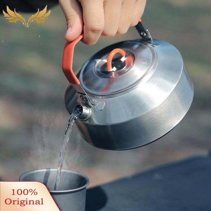 SuperRide High Temperature Resistant Kettle Portable Camping Coffee Pot ...