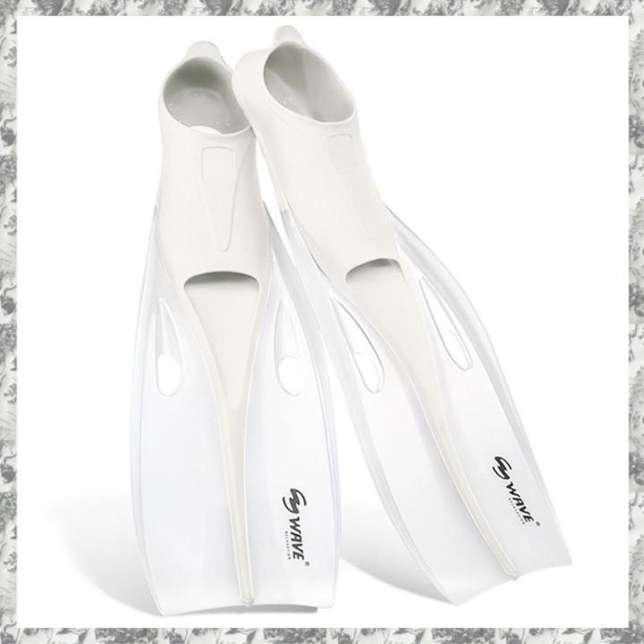 WAVE Snorkeling Professional Long Flippers Men Women Scuba Diving Fins ...