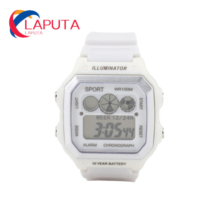 Student Watch Alarm Clock Square Dial LED Display Adjustable Precise ...