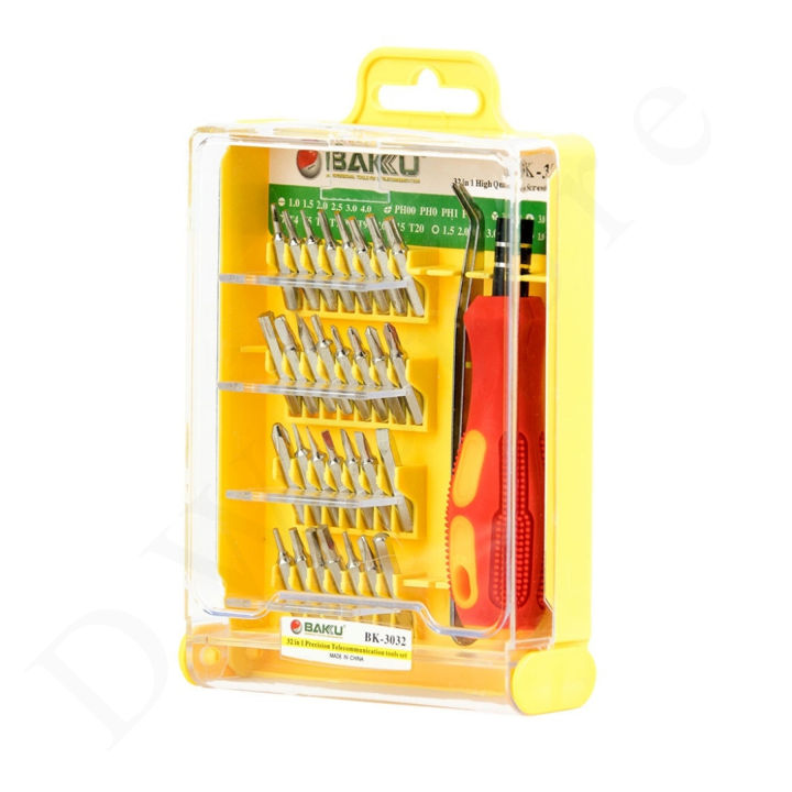 Professional BAKU Multi Tool Kit 30 Set in 1 Precision Screwdriver Bit ...
