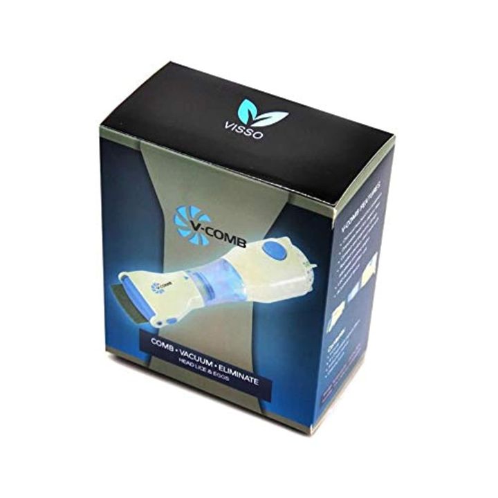 V Comb Automatic Head Lice/ Dandruff Eliminator Vacuum Comb | Daraz.lk