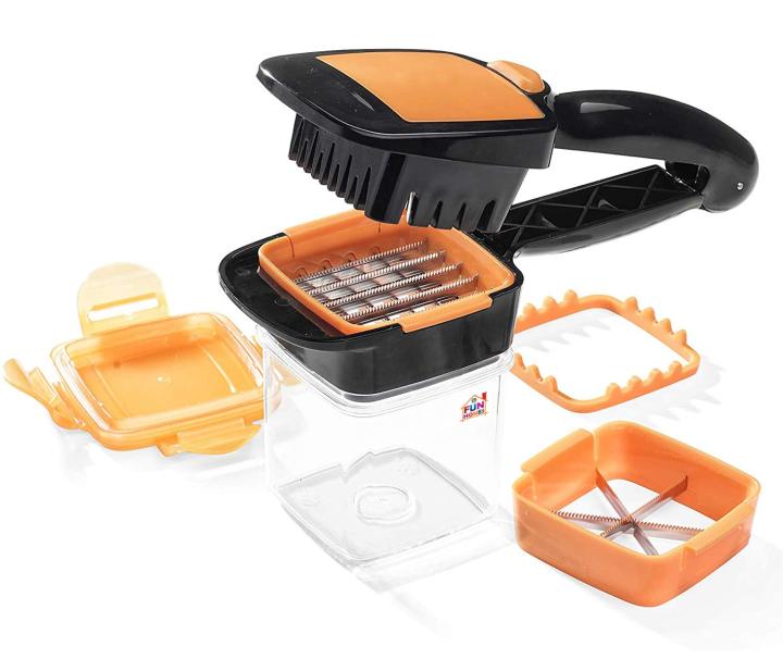 5 in 1 Multifunction Handy Nicer Dicer Vegetable Cutter Manual ...