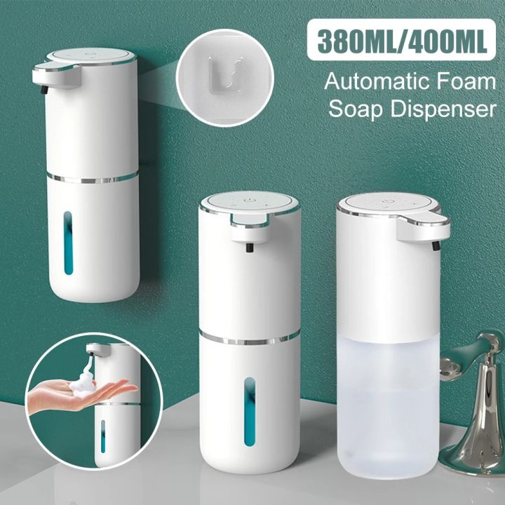 380/400ML White Automatic Foam Soap Dispensers Smart Foam Machine ...