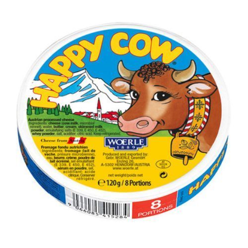 Happy Cow Cheese 120g ( 8 Portions ) | Daraz.lk