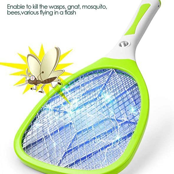 Gecko Swatter Killer Bat Electronic Rechargeable Mosquito Bat Racket ...