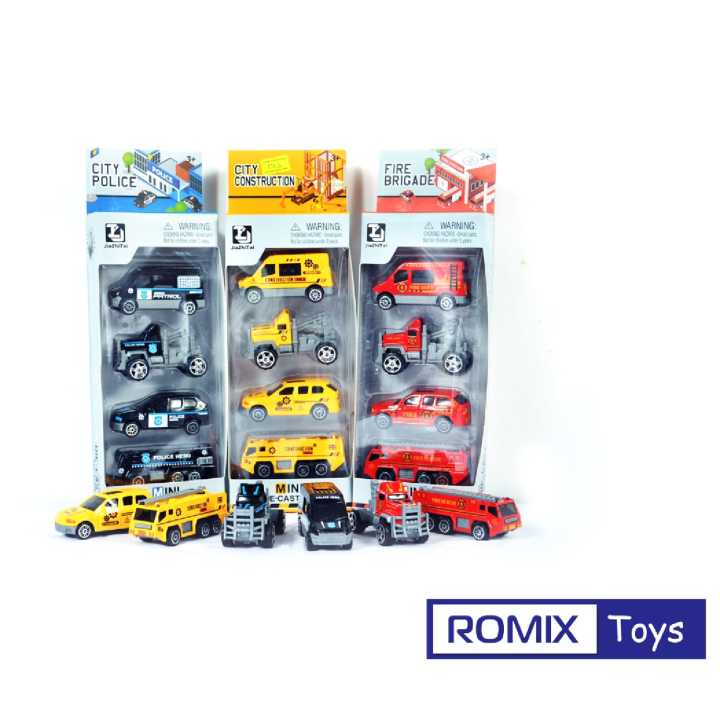 Alloy Mini Car Set 4 pcs | Daraz.lk