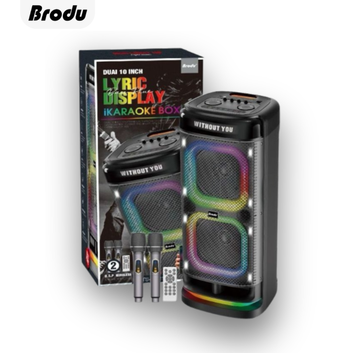 Brodu BTS Original Speaker Ikaraoke Box Party Box Bluetooth Speaker ...