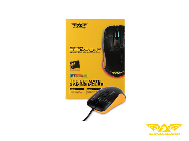 Armaggeddon SCORPION-3 Wired Optical Gaming Mouse | Daraz.lk