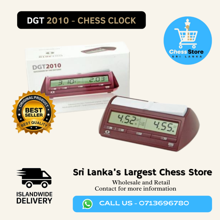 DGT 2010 Chess Clock in Sri Lanka | Buy DGT 2010 The Official Fide ...