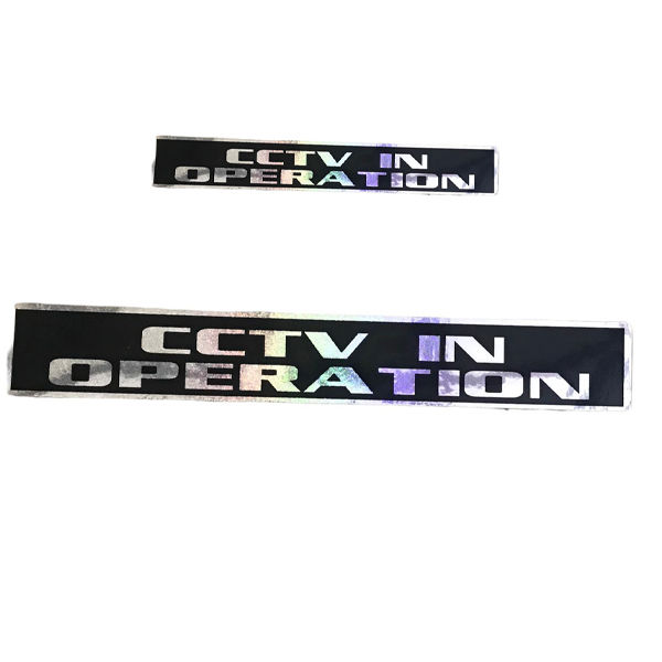 CCTV In Operation Sticker pack(04) | Daraz.lk