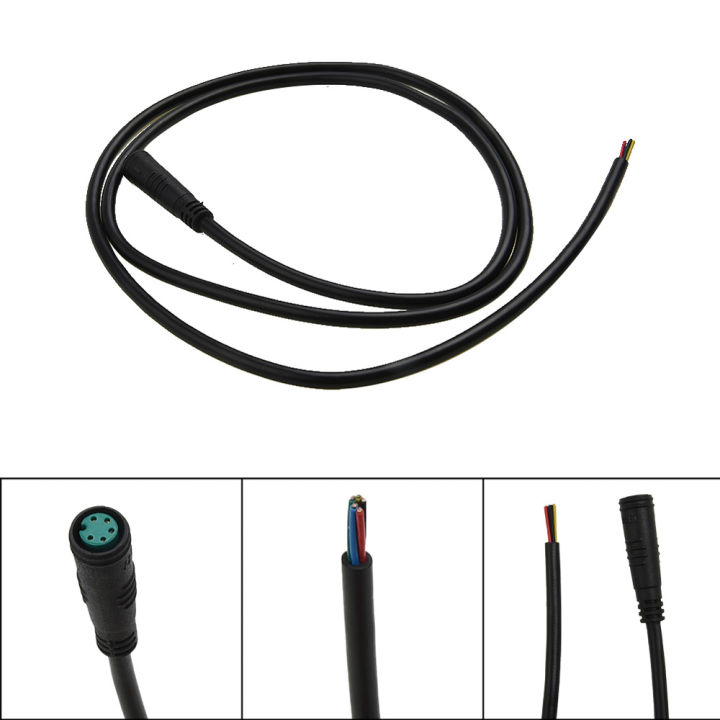 Electric Bicycle Waterproof Female Male Cables 2 3 4 5 6 Pin Conversion ...
