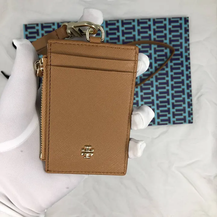 【BestGO】Tory Burch TB Hanging bag/work ID/Lanyard/Name tag folder ...