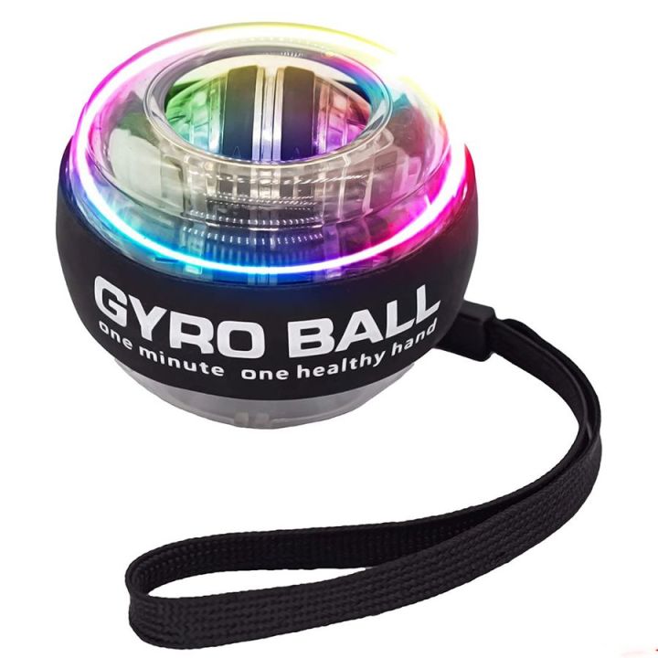 【HOT】 LED Powerball Gyroscopic Power Wrist Ball Self-Starting Gyro Ball ...