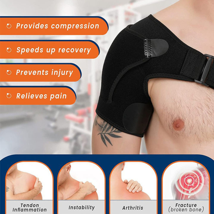 Support Brace for Torn Rotator Cuff Adjustable Shoulder Support pad ...