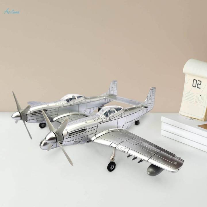 double fighters Realistic Airplane Fighter Detachable DIY Handcraft ...