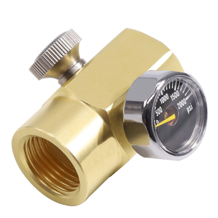 Co2 Cylinder Inflation Connector Gas Cylinder Adapter Soda Cga320 Co2 ...