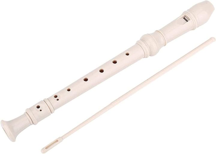 8 Holes High Pitch Soprano Recorder Flute ABS Instruments Reed Pipe ...