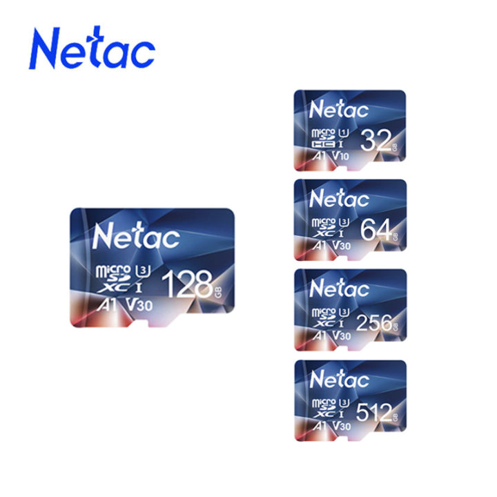 Netac A1 Memory Card 64GB 32GB 16GB Microsd TF SD Card Class10 UHS-1 Flash Card Memory 32 GB ...