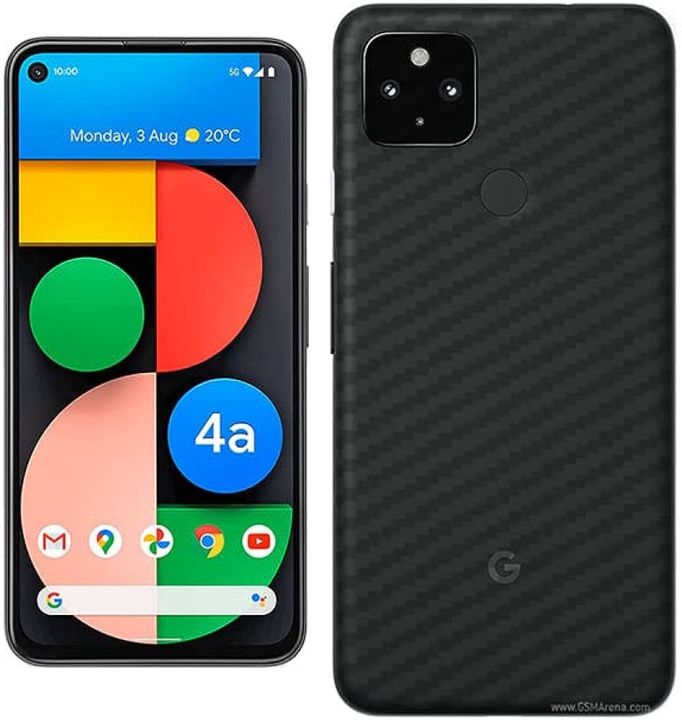 Google pixel 4a 5G carbon fibre back sticker for google pixel 4a 5G ...