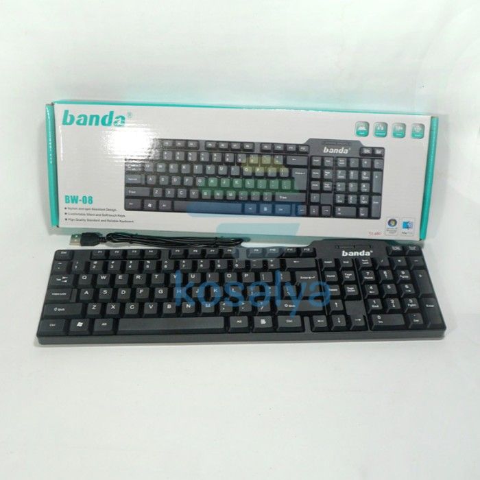Banda Wired Keyboard-(BW-08) New laptop keyboard New English laptop ... Banda Wired Keyboard-(BW-08) New laptop keyboard New English laptop ...