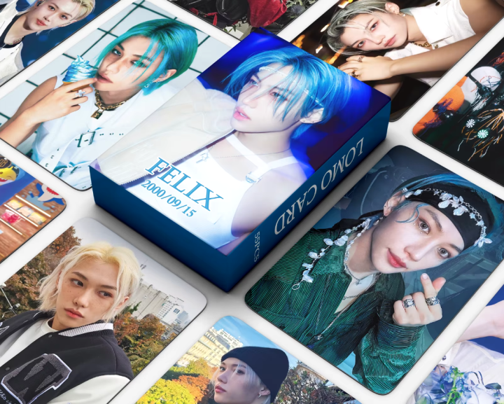 32Pcs/Box Kpop Felix Solo Photocards Hyunjin HD Lomo For Student Fans Collection Cards | Daraz.lk