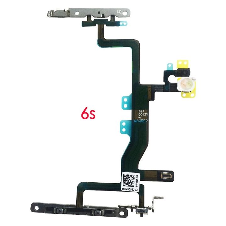 Switch Power Button And Flash Light Flex Cable With Brackets Pre ...