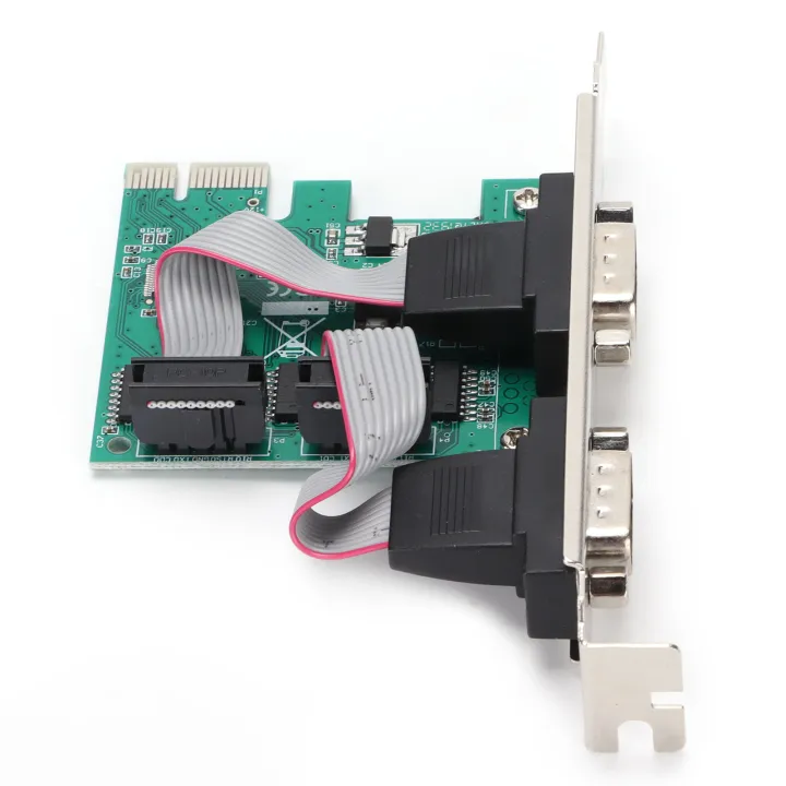 PCIE Serial Card 2 Ports Plug and Play Automatic Identification PCIE ...