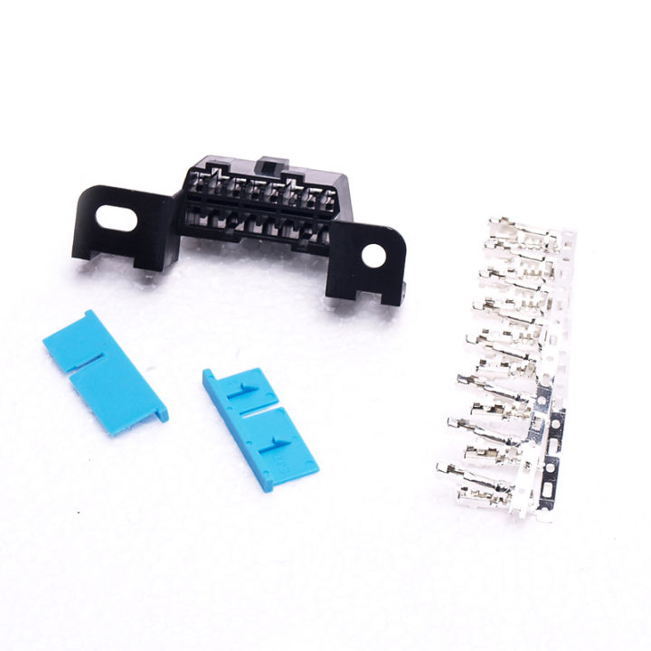 16pin Obd2 Connector Obd2 Obd 2 16pin Female Angle Connector Obd Female ...