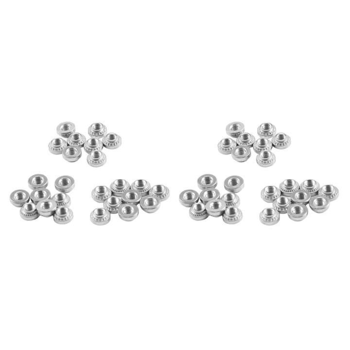LKPCIGCXM M3 Stainless Steel Self Clinching Rivet Nut Fastener 50Pcs ...