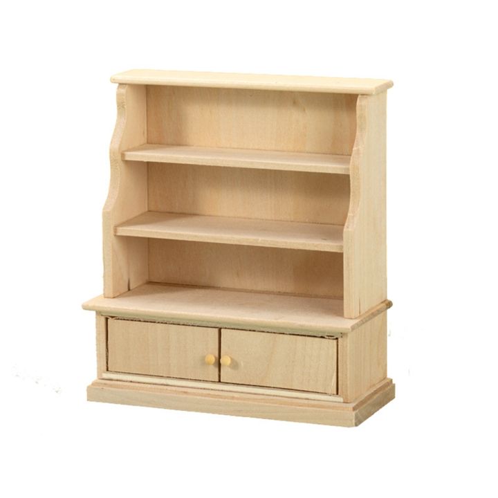 JDXHLAU 1:12 Miniature Bookcase Locker Storage Cabinet Shelf Rack ...