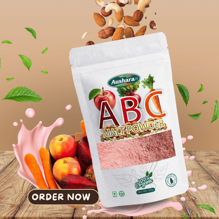 ABC Malt Powder (50g) | Apple, Beetroot, Carrot & Nuts | Immunity ...