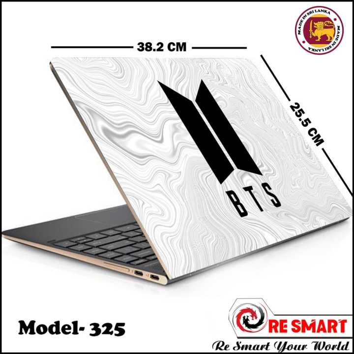 BTS Laptop Skin Protector Sticker(For 15.6 inch Laptops) | Daraz.lk