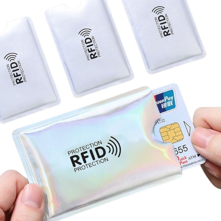 Guard Your Cards with RFID Blocking Sleeves - 5-Pack | Daraz.lk