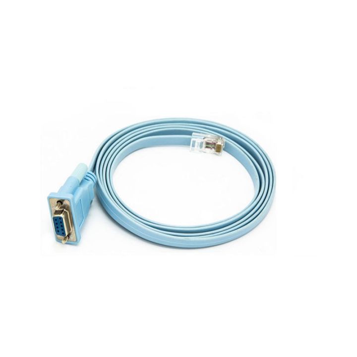 Console Cable RJ45 Ethernet to RS232 DB9 COM Port Serial Female Routers ...