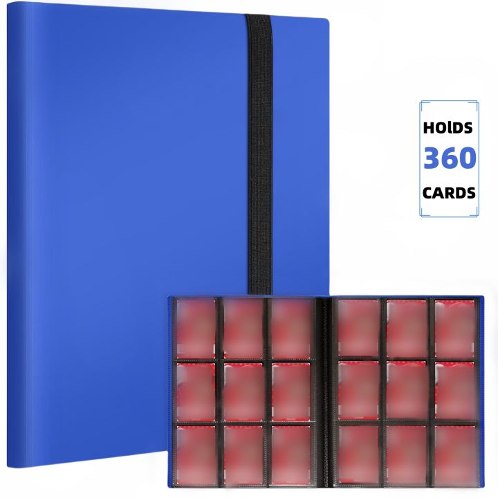 MuXiaRe 9 Pocket Trading Card Album Folder - 360 Side Loading Pocket ...