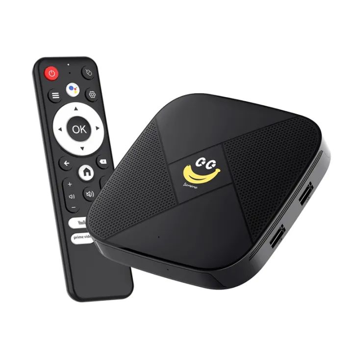 Banana TV X2 4K UHD Android 14 Smart TV Box 2GB+ 8GB S905L3 Chip BT5.0 2.4G/5G Set-Top | Daraz.lk