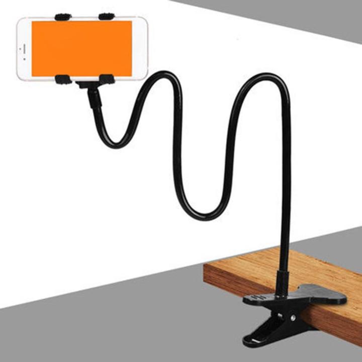 Lazy Mobile Phone Holder Flexible Arm Clip Desk Cell Phone Bracket Desk ...