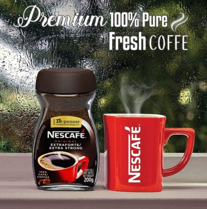 NESCAFE Extra Strong Instant Coffee 200g | Daraz.lk