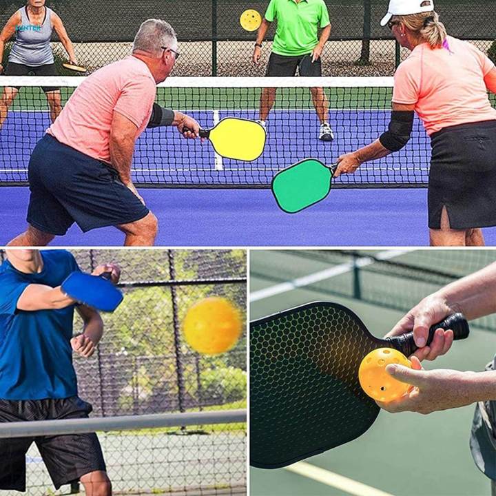 Pickleball Trainer, Practice Ball with 40 Holes Pickleball Ball ...