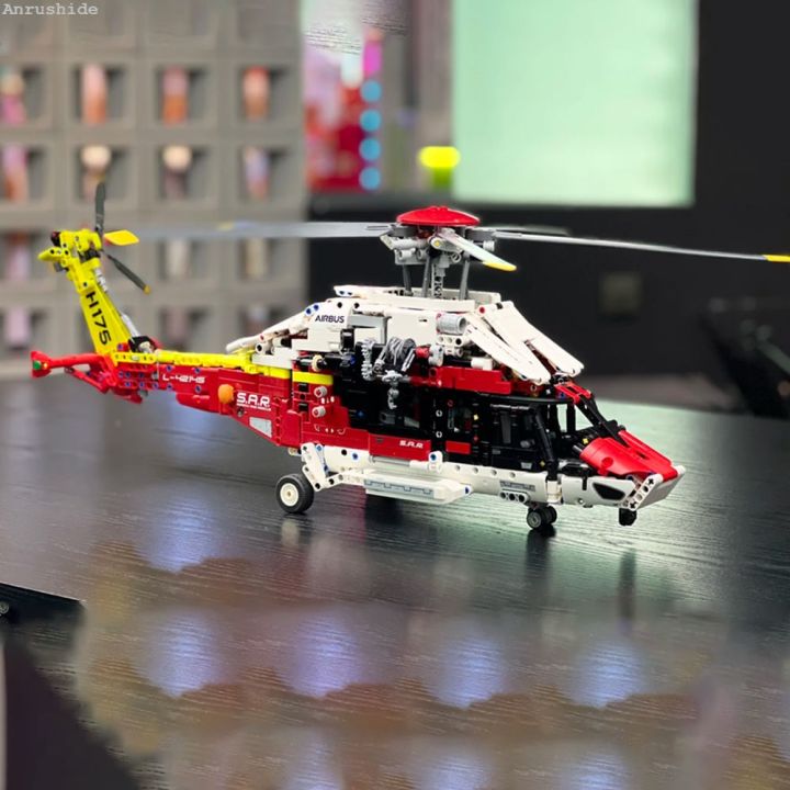 Anrushide Technical Airbus H175 Rescue Helicopter Educational Model ...