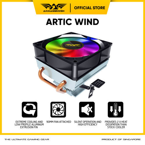ARMAGGEDDON ARTIC WIND CPU COOLER | Daraz.lk