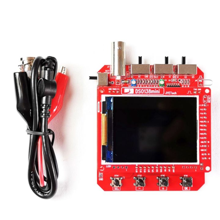 DSO138Mini Digital Oscilloscope Kit DIY Learning Pocket-Size Upgrade ...