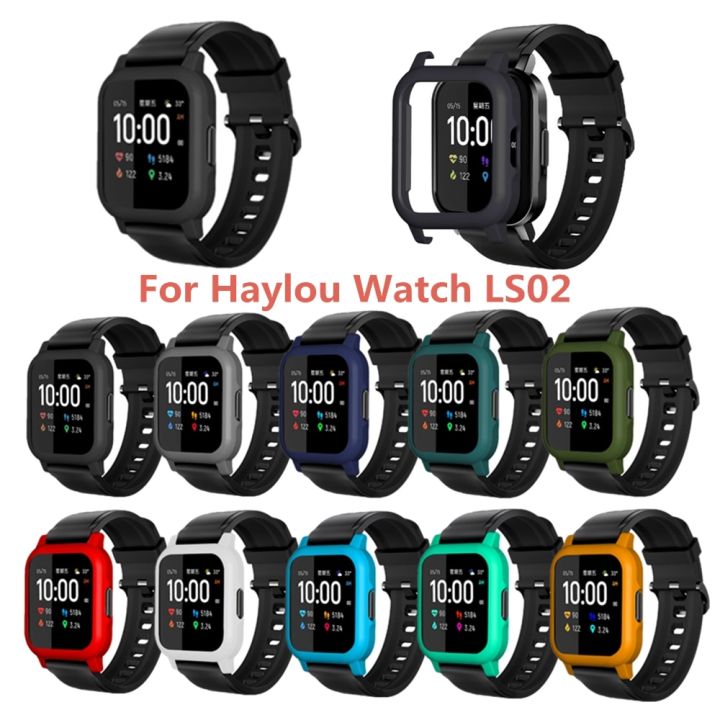 New Protective Case Cover For Haylou LS02 Smart Watch Hard PC Bumper ...