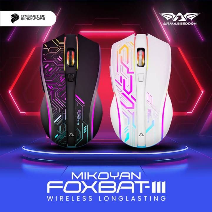 Armaggeddon Mikoyan Foxbat 3 Wireless Gaming Mouse NEOGLYPH | Daraz.lk