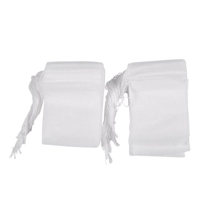 100 Pcs Disposable Empty Tea Bag String Heat Seal Filter Paper | Daraz.lk